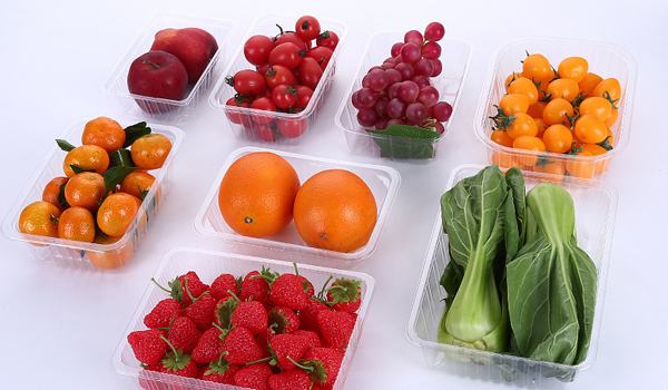 7.87x5.12 Inch Disposable Rectangle Clear PET Plastic Tray - HSQY ...