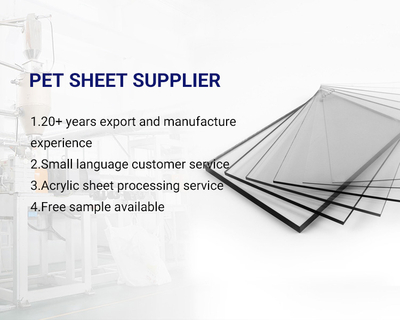 PET Sheets Manufacturer & Supplier - HSQY PLASTIC
