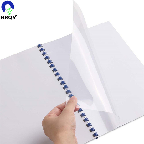 PVC A4 Size Stationery Binding Cover - HSQY PLASTIC
